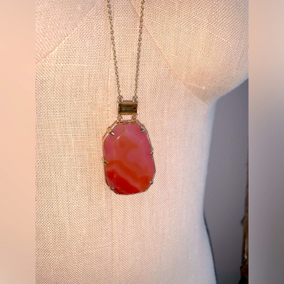 kate spade | Jewelry | Kate Space Precious Stone And Crystal Necklace ...